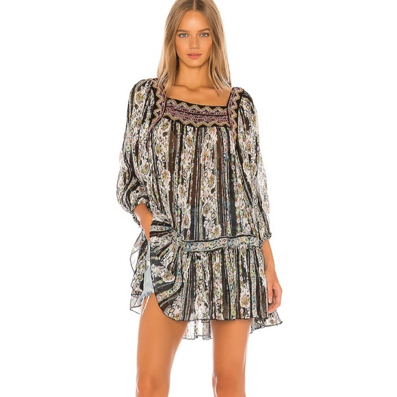 Free People | Tops | Revolve Free People Dance Magic Tunic In Black ...